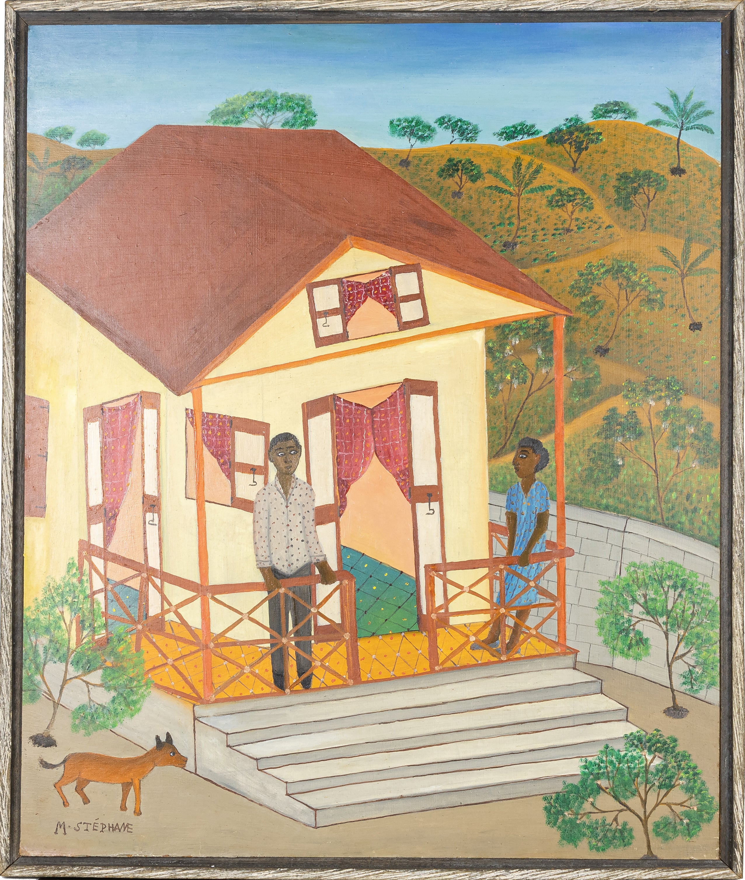 Micius Stephane (Haitian, 1912-1996) – Myriam Nader Haitian Art Gallery