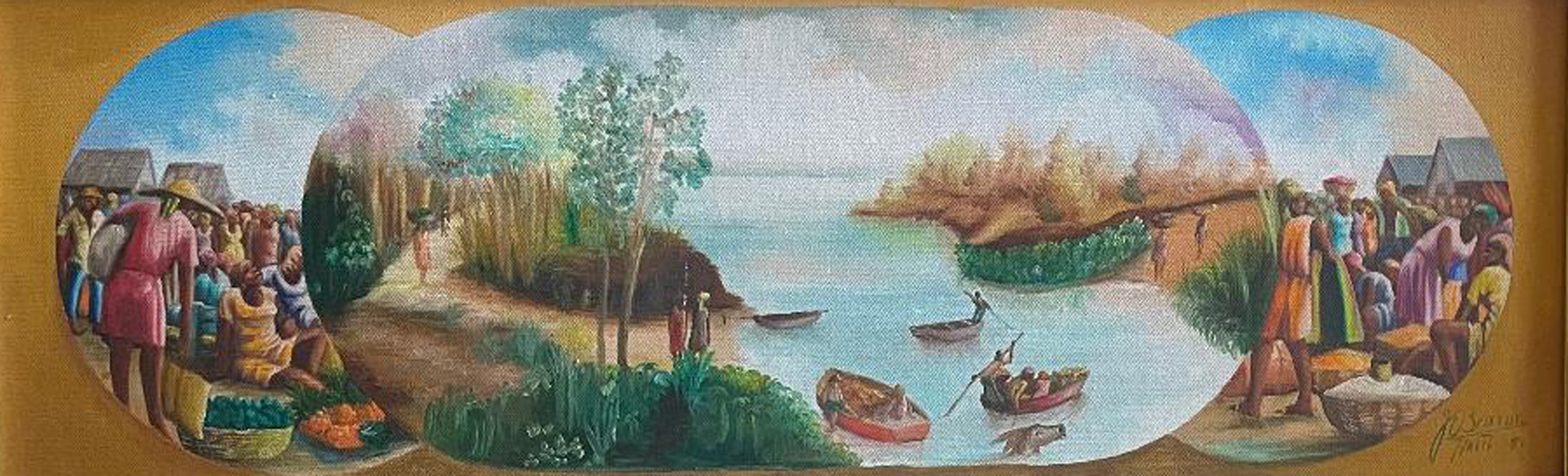 Jean-Elie Brisson (Haitian, 1938-2023) – Myriam Nader Haitian Art Gallery