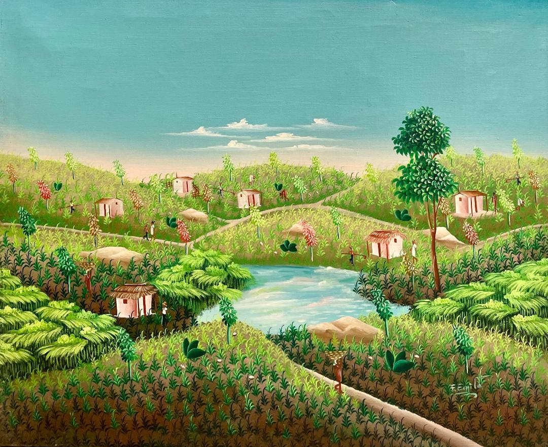 Fritz Emile (Haitian) – Myriam Nader Haitian Art Gallery