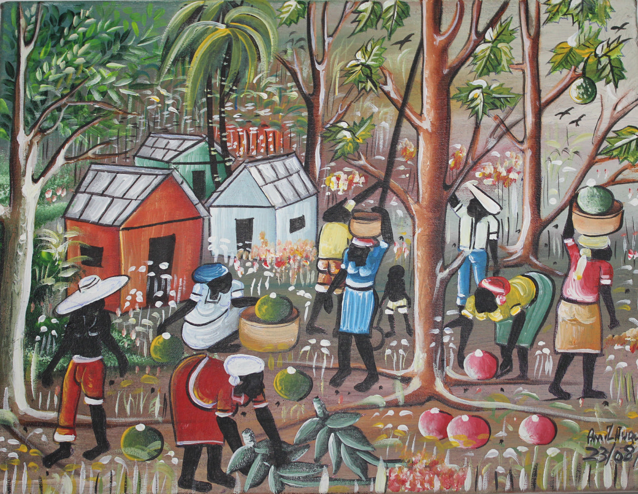 Jean Amil Augustin (Haitian, b.1974) – Myriam Nader Haitian Art Gallery