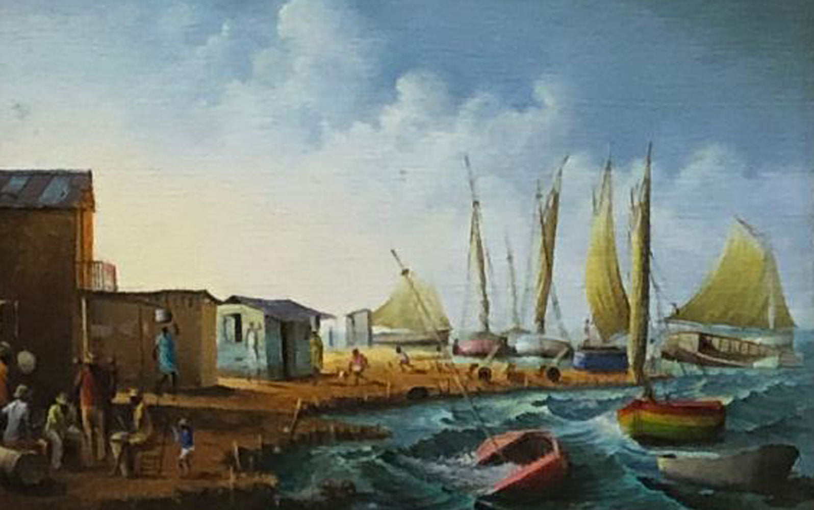 Casimir Joseph (Haitian, b.1941) – Myriam Nader Haitian Art Gallery