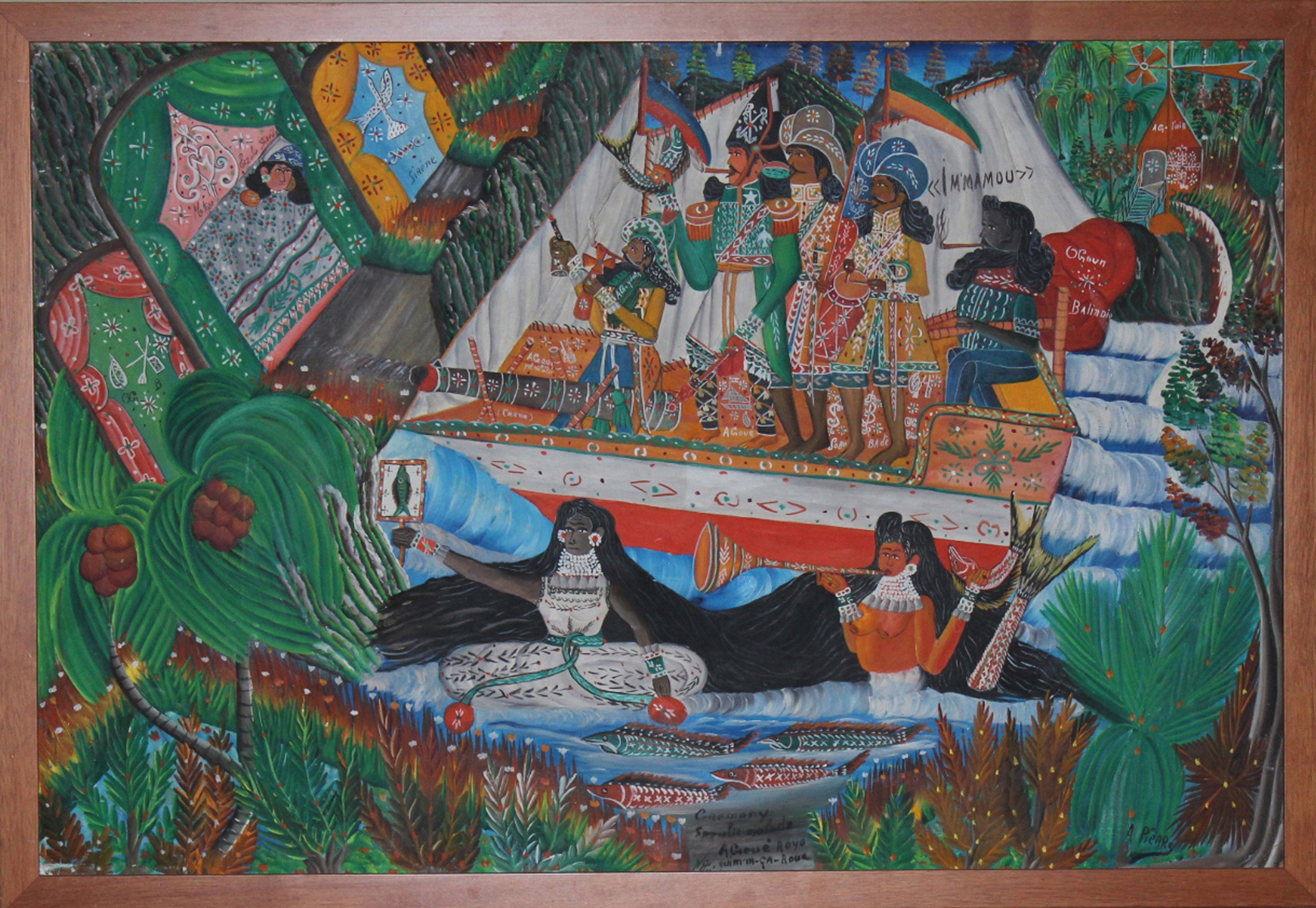 André Pierre (Haitian, 1914-2005) – Myriam Nader Haitian Art Gallery