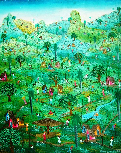 John Adeler Pierre (Haitian) – Myriam Nader Haitian Art Gallery