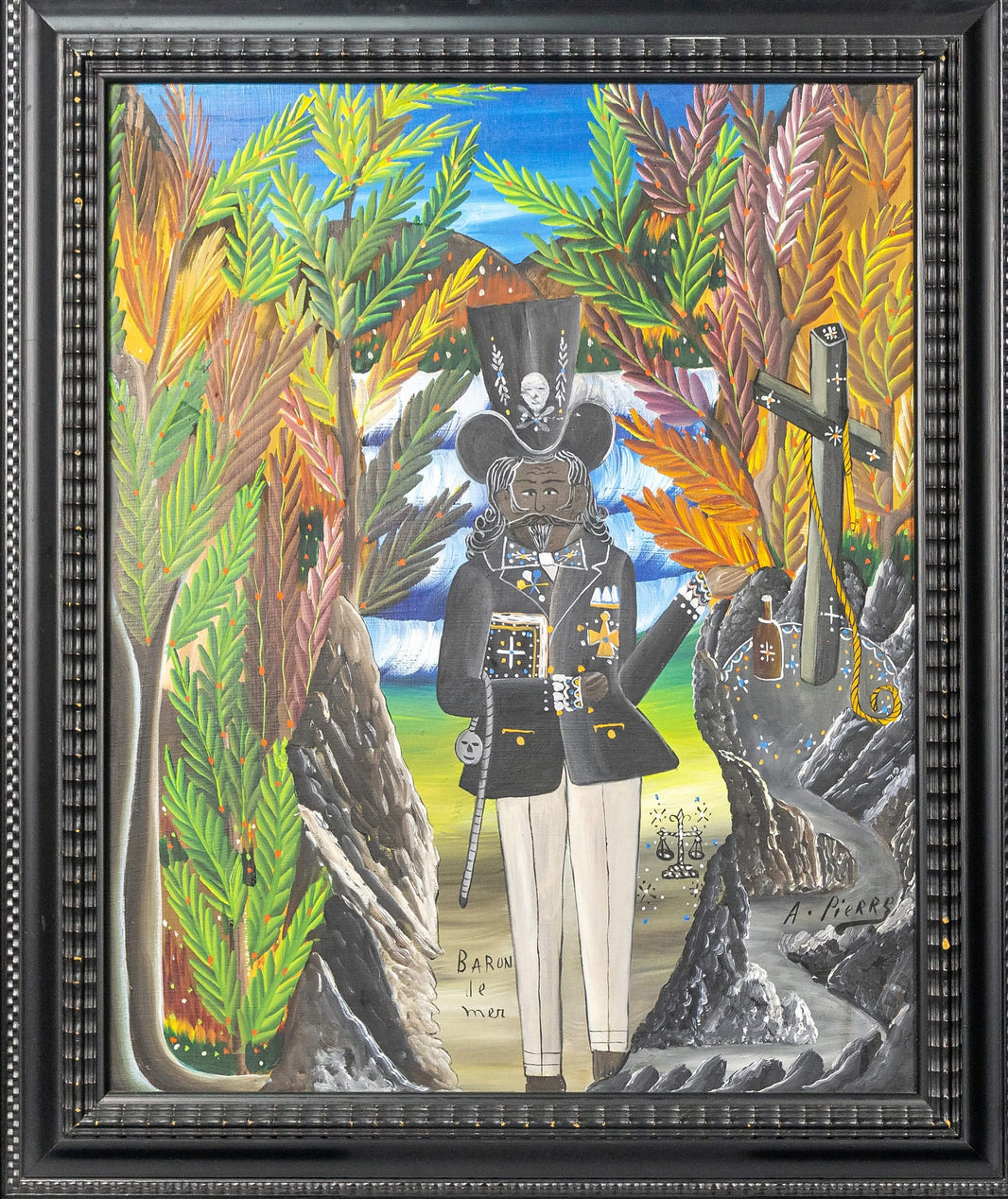André Pierre (Haitian, 1914-2005) – Myriam Nader Haitian Art Gallery