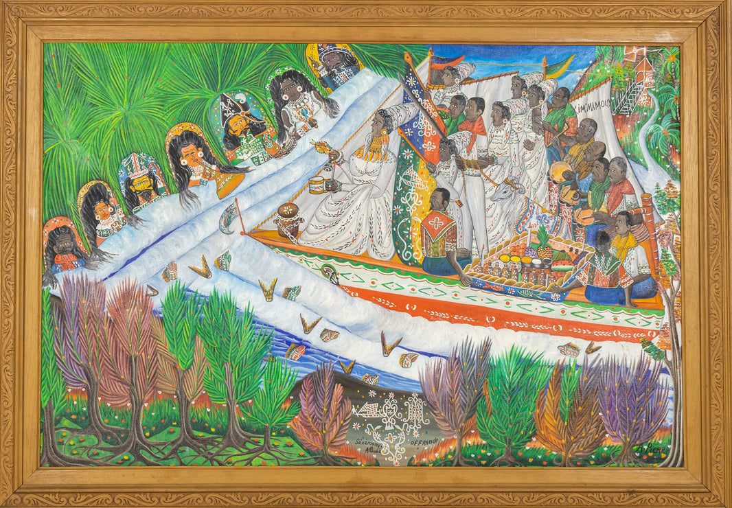 André Pierre (Haitian, 1914-2005) – Myriam Nader Haitian Art Gallery