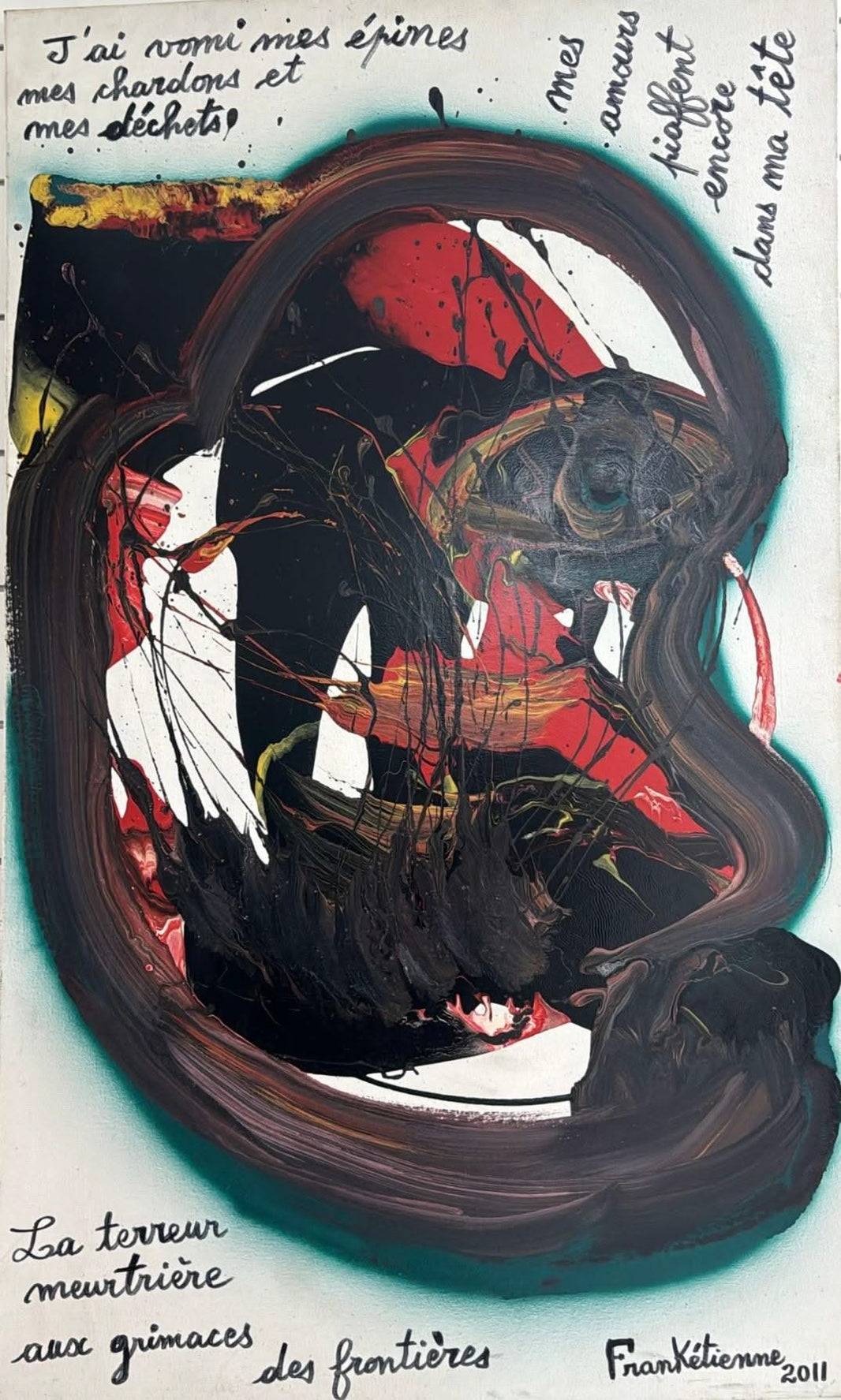 Franck Etienne- Franketienne (Haitian, b.1936-2025) – Myriam Nader ...