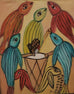 Alexandre Gregoire (1922-2001) 10"x8" Birds Oil on Canvas #1MF – Myriam ...